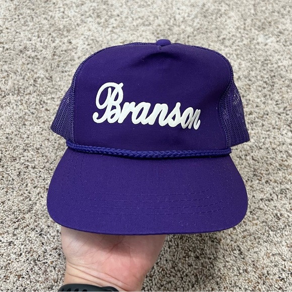 Accessories | Vintage Branson Missouri Purple Trucker Hat | Poshmark